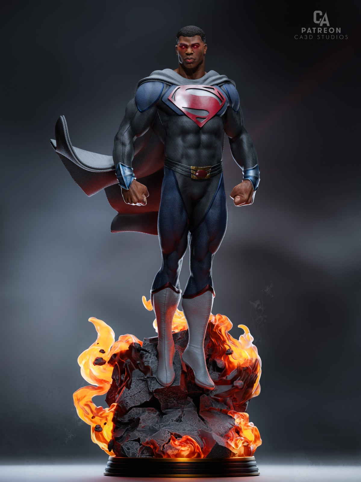 Val-Zod style Steel Justice Hero resin kit – Unpainted 3D Printed Mode ...